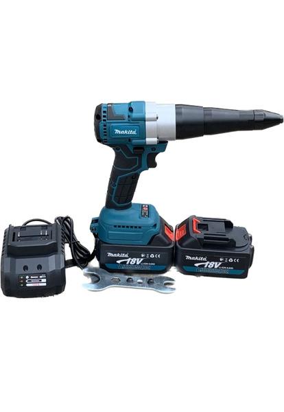 Аккумуляторный заклепочник Макита, 4.8 ММ, LXT, 18V, BLDC MAKITA ...