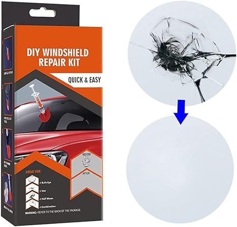 Visbella Комплект для ремонта лобового стекла Windshield Repair kit DIY ...