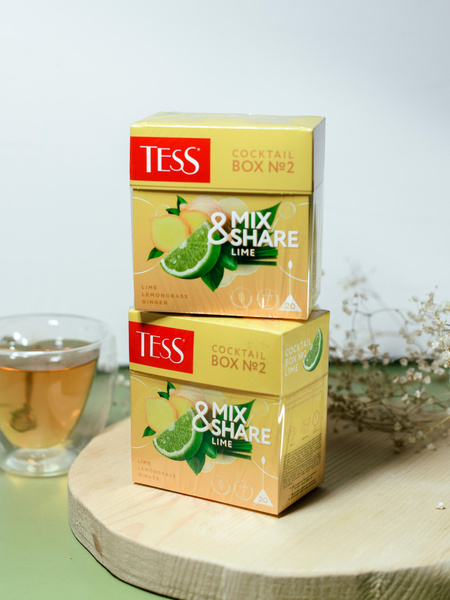 Чайный напиток TESS Cocktail box №2 2 шт. по 20 пир. (01/26)№2А ...