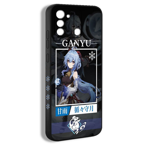 чехол на Tecno Spark 8c Гань Юи Геншин Гань Юй аниме Ganyu Genshin