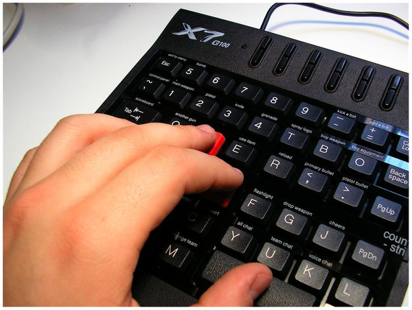 A4Tech Игровой блок X7-G100 черный USB Multimedia for gamer купить по ...