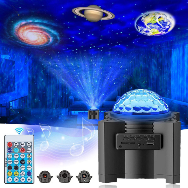 Купить Проектор света проекции звездного неба Water Wave LED с ...