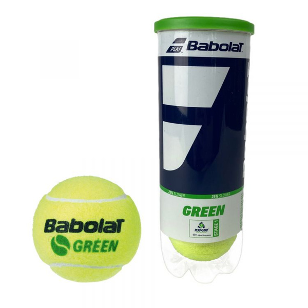 Мяч для большого тенниса BABOLAT 501066 (3шт, зеленый) - купить с ...