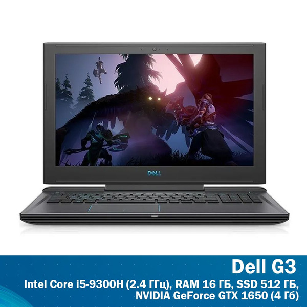Ноутбук Dell G3 Intel Core i5-9300H, серый металлик купить по низкой ...