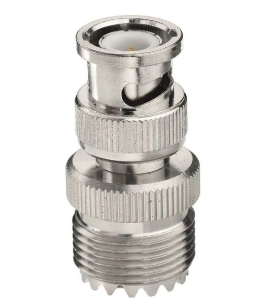 Переходник антенный BNC-штекер / UHF-гнездо (BU-312) - купить с доставкой по выгодным ценам в ...