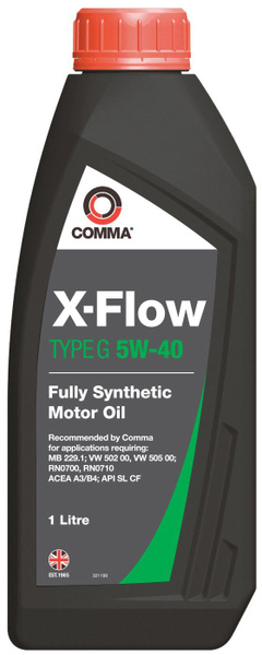 Масло моторное Comma 5W-40 Синтетическое - купить в интернет-магазине ...