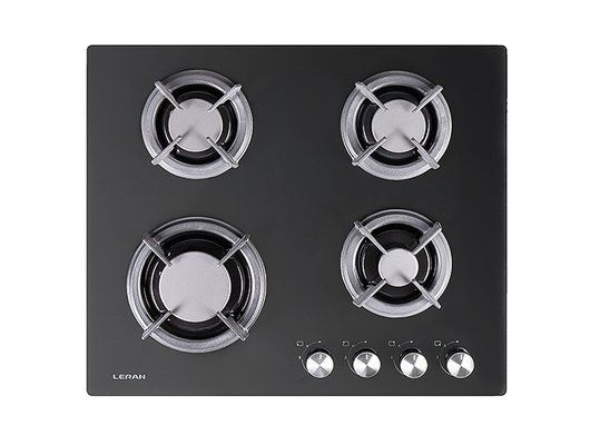 Газовая варочная панель LERAN BASIC GH 64002 BG купить по низкой цене с ...