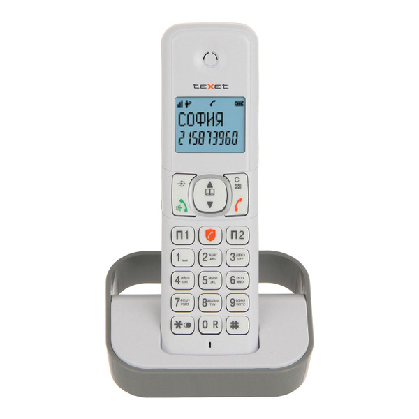Телефон DECT teXet TX-D5605A White - купить с доставкой по выгодным ...