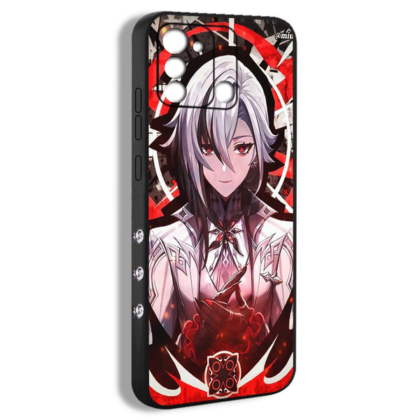 чехол для смартфона Подходит для Tecno Spark 8c Арлекино Геншин