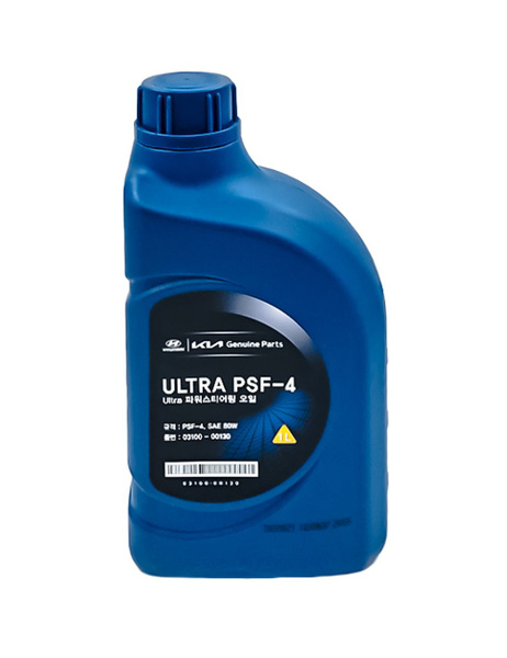 Жидкость для ГУР HYUNDAI MOBIS Ultra PSF-4 Зеленый цвет (1л) Арт ...