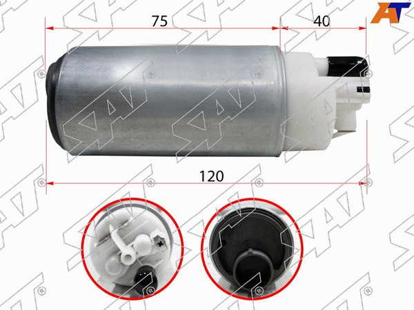 Топливный насос HYUNDAI TUCSON 04- KIA SPORTAGE 04- SAT ST-31111-2E960 ...