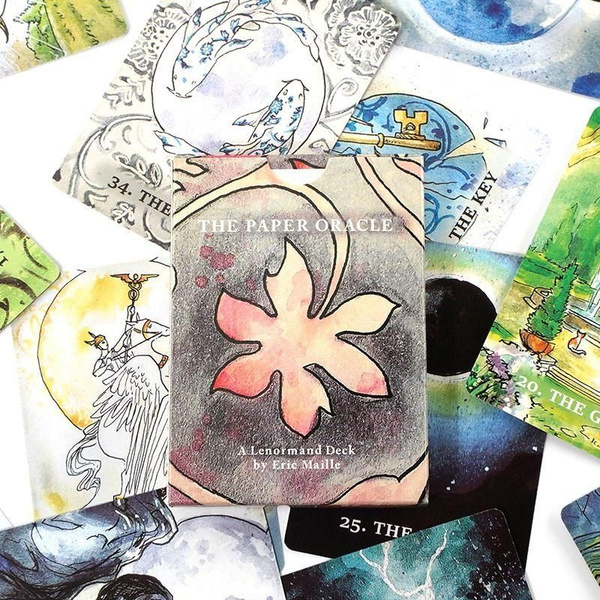 карты таро"The paper oracle"lenormand,10.4X7.4cm купить на OZON по ...