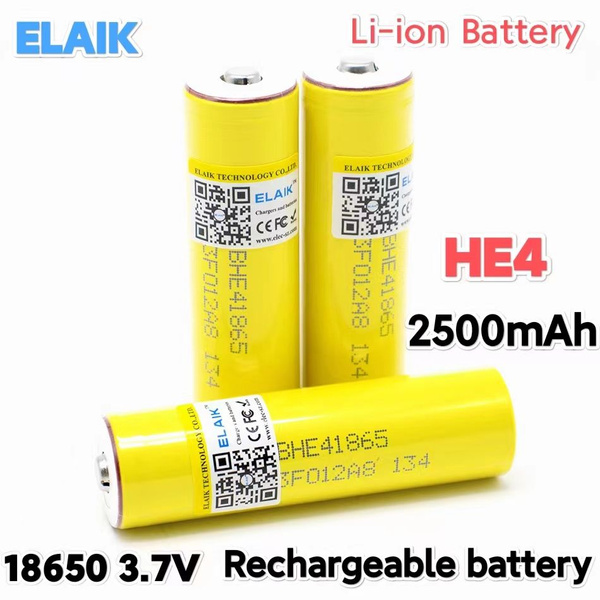 Аккумулятор перезаряжаемый 18650 3.7V 2500mAh Li-ion EKAK элемент ...