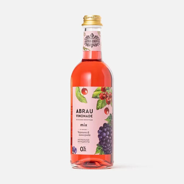 ABRAU VINONADE Черешня & Виноград 375 мл х 4 шт - купить с доставкой по ...