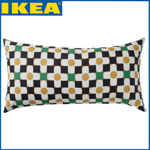 Подушка декоративная IKEA (ИКЕА) 30x58 см, Смешанное волокно, Хлопок ...