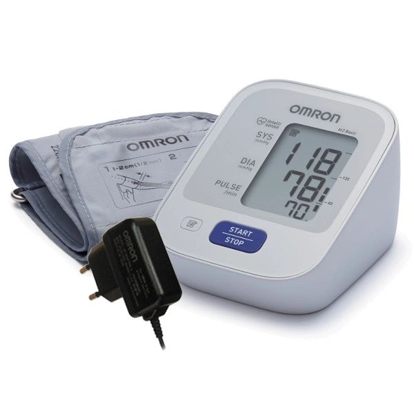 Тонометр OMRON M2 BASIC HEM-7121-ARU (манжета 22-32 см, адаптер) - купить с доставкой по ...