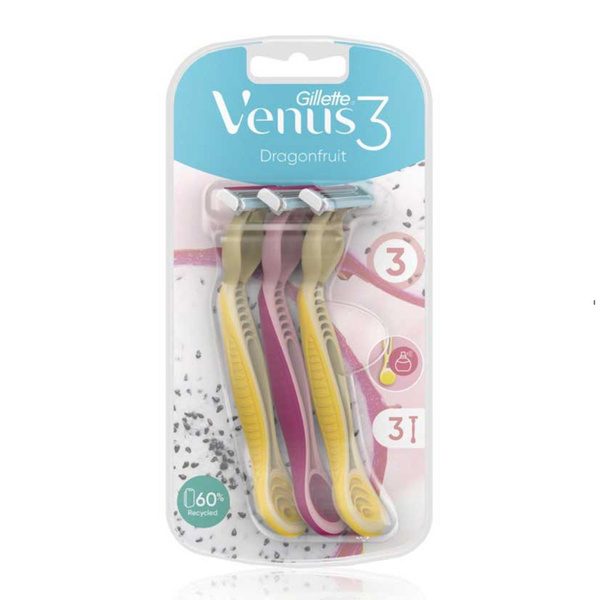Gillette Venus 3 Dragonfruit Женская бритва 3s - купить с доставкой по ...