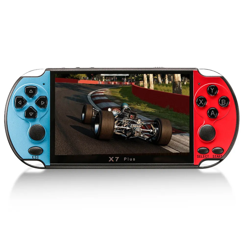 Портативная игровая консоль X7 Plus с экраном 5,1 дюйма Более 1000 ...