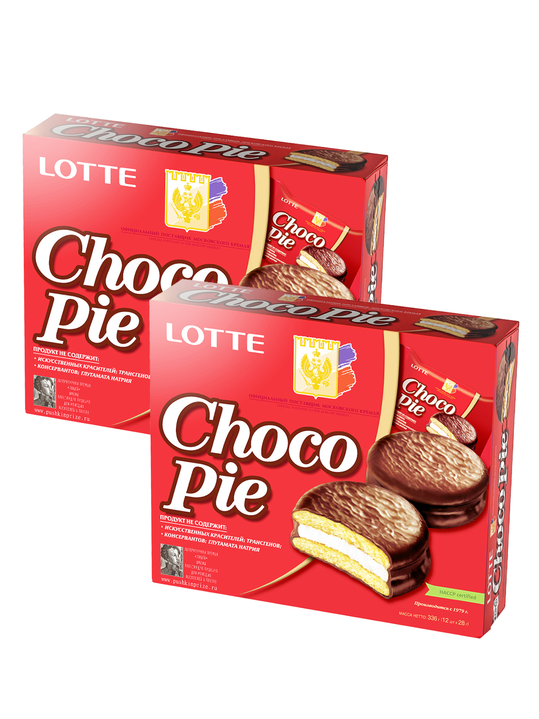 Характеристики Печенье LOTTE 2 уп, Lotte Chocopie, подробное описание ...