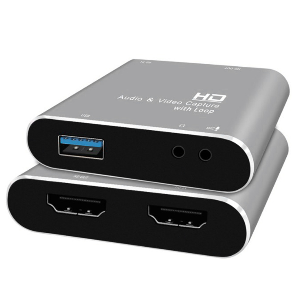 Карта видеозахвата 4K устройство видеозахвата USB 3.0 HDMI Full HD ...