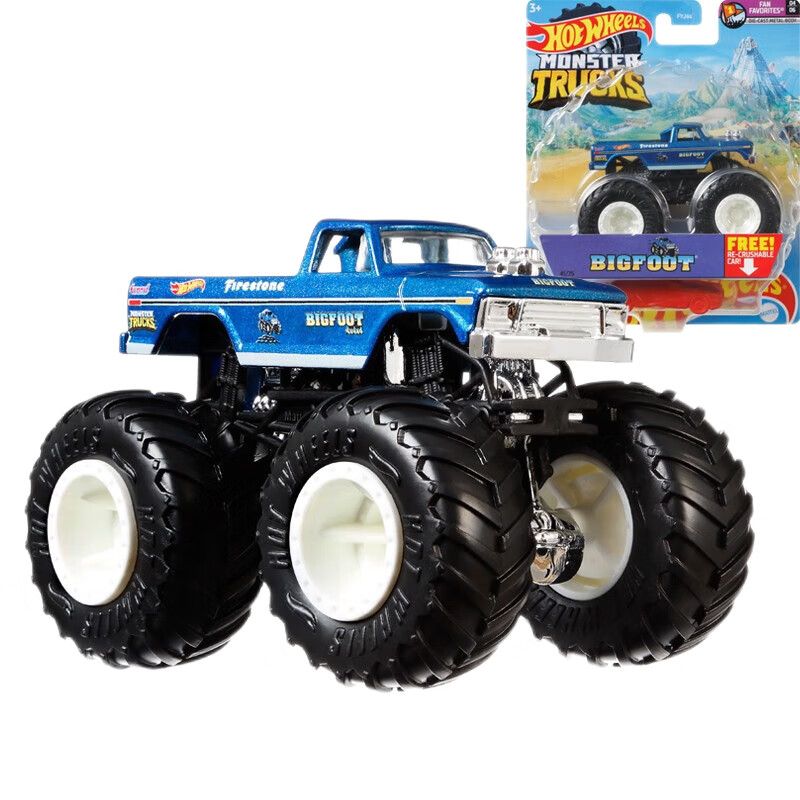 Hot wheels bigfoot monster truck store
