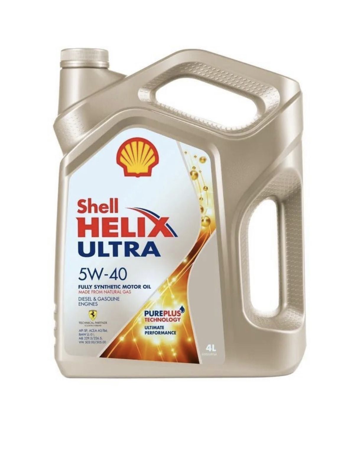 Shell Helix Ultra 5W-40 Синтетическое 4 л купить на OZON по низкой цене