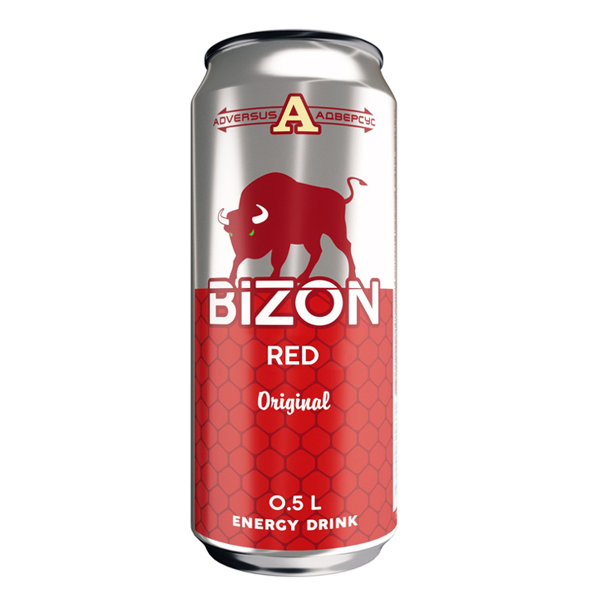 Напиток без. газ. энер. тон. "BIZON RED" ORIGINAL ENERGY DRINK 0.5 л ...