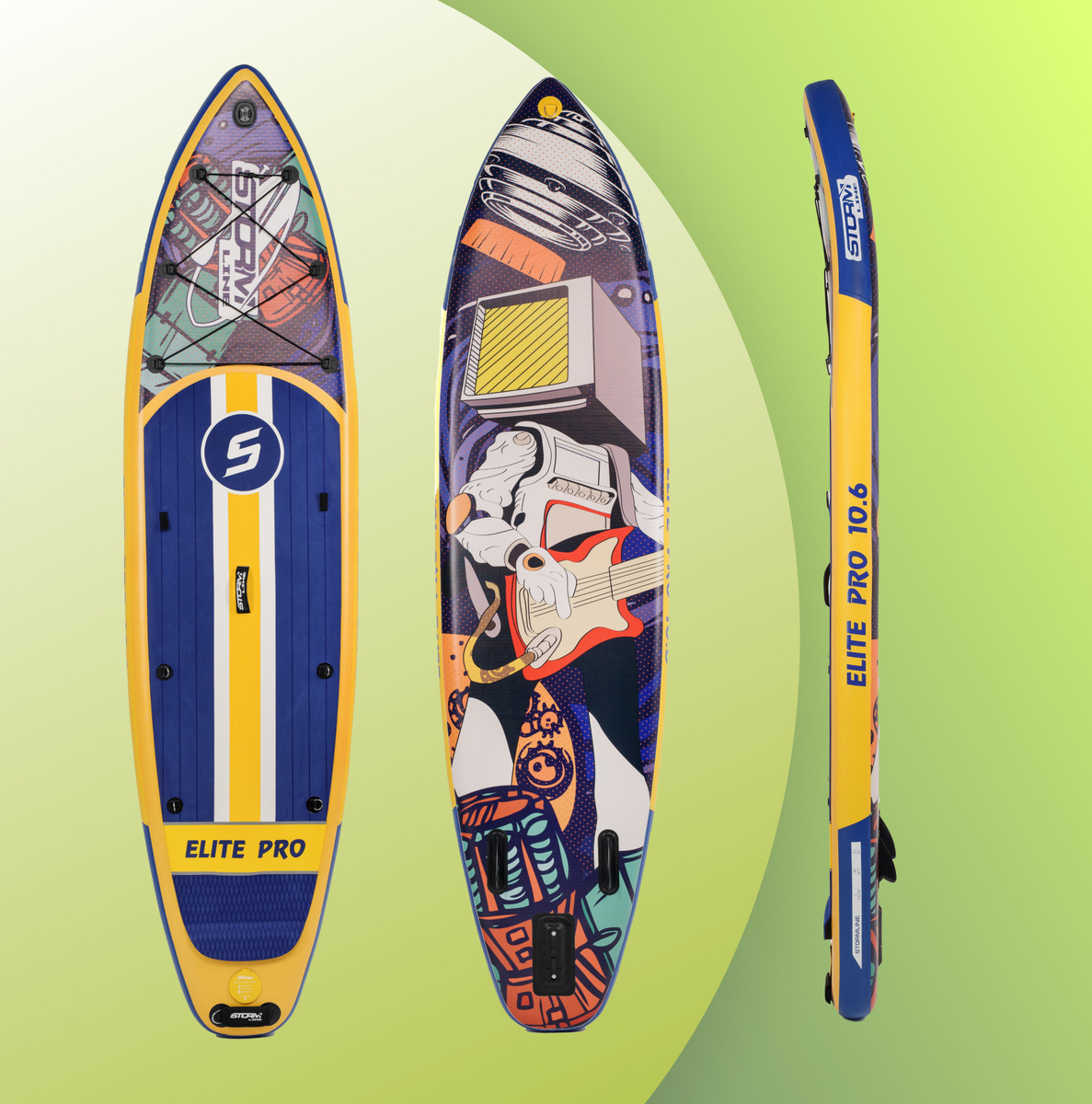 Надувная доска для sup-бординга Stormline Elite PRO 10.6 (сапборд ...