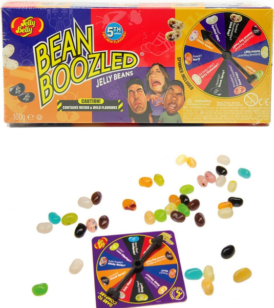 Конфеты Jelly Belly Bean Boozled Бин Бузлд Рулетка Вкусов, 100 гр ...