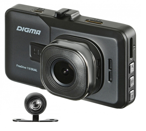 Видеорегистратор Digma FreeDrive 118 DUAL - купить в интернет-магазине ...