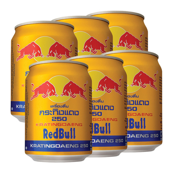 Энергетический напиток Red Bull Krating Daeng (Таиланд), 250 мл (6 шт ...
