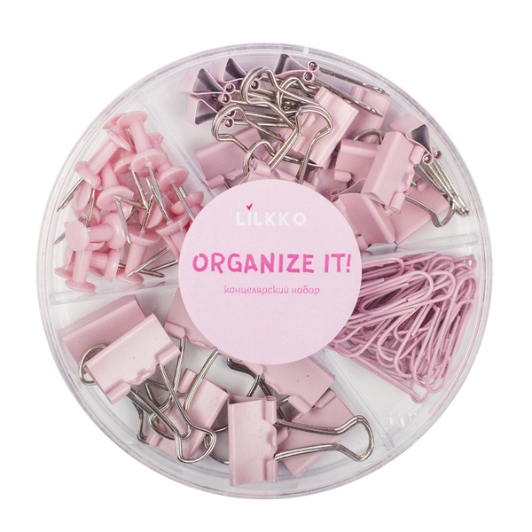LILKKO Набор канцелярский для рабочего стола PINK - купить с доставкой ...