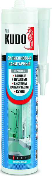 Силиконовый Герметик KUDO, Универсальная 280 мл, черный - купить по низким ценам в интернет ...