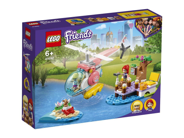 Конструктор LEGO Friends 41692 Спасательный вертолёт ветеринарной ...