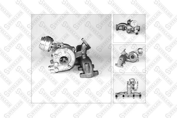 Турбокомпрессор audi a3 vw golf iv 1.9t Stellox 10-80303-SX купить на ...