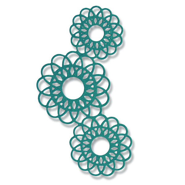 Sizzix 661683 Нож для вырубки 1 шт. Кружевная маска Doily Mask by ...