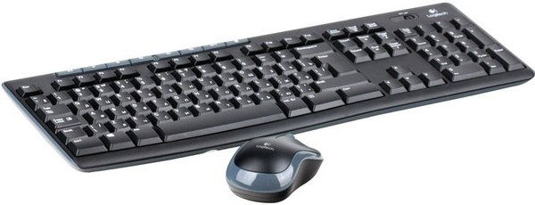 Клавиатура + мышь Logitech Wireless Combo MK270 Black (920-004518 ...