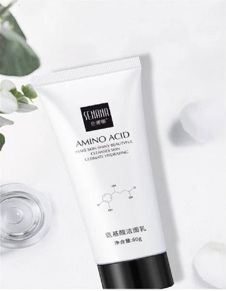 SENANA Очищающая пенка для умывания с аминокислотами, сужение пор ...
