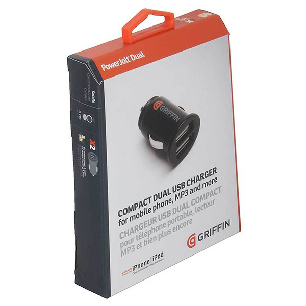 Автомобильное зарядное устройство Griffin PowerJolt Dual Micro USB ...