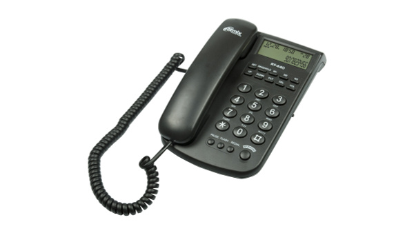 Проводной телефон RITMIX RT-440 black - купить с доставкой по выгодным ценам в интернет-магазине ...