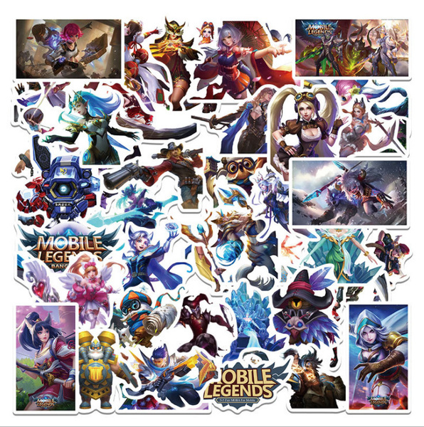 Mobile Legends 50шт./League of Legends /Лига легенд sticker pack 50pcs ...
