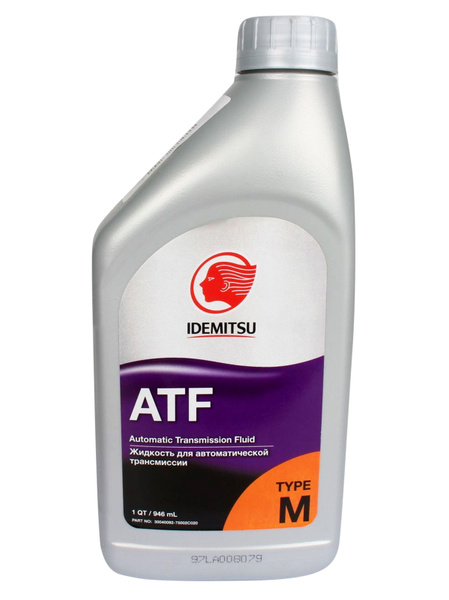 Масло трансмиссионное АКПП IDEMITSU ATF TYPE-M 0.946л. - купить по ...