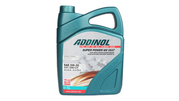 Масло моторное ADDINOL 5W-30 Синтетическое - купить в интернет-магазине ...