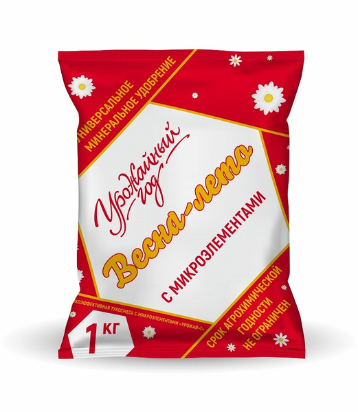 Удобрение Урожай 7 весна-лето 1кг - купить с доставкой по выгодным ...