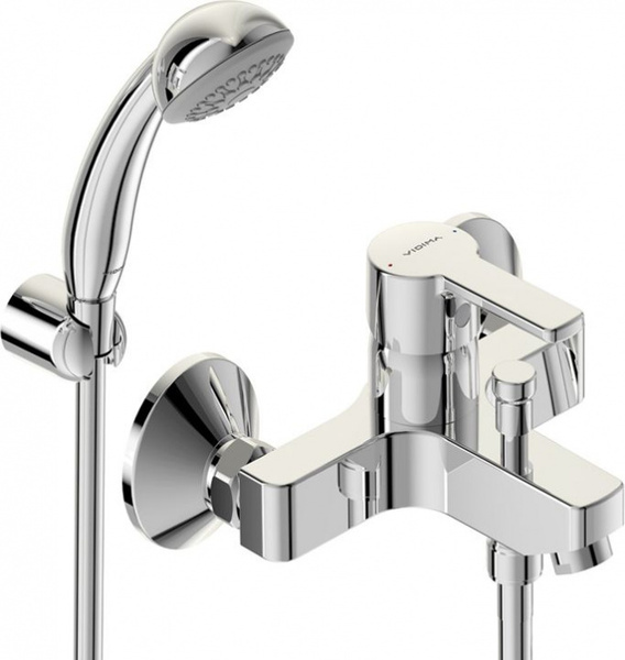 Смеситель Vidima Uno BA238AA для ванны + шланг с лейкой купить на OZON ...