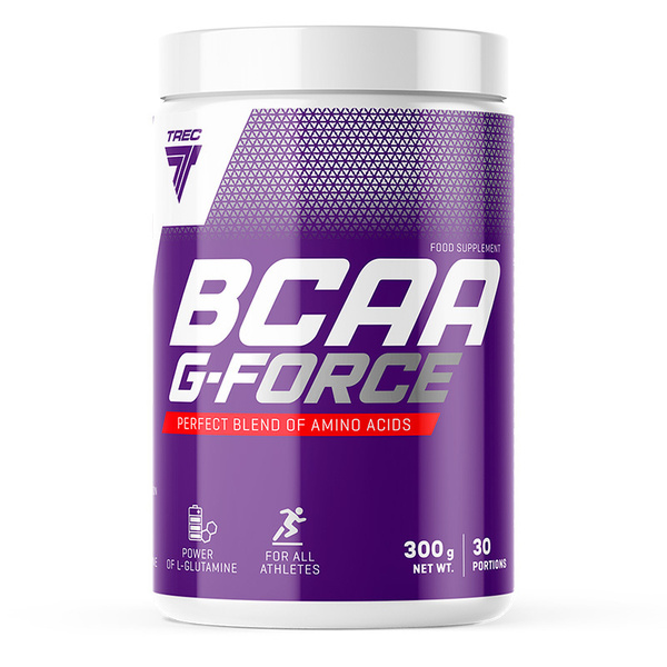BCAA спорт питание + L глютамин, 300 гр, Trec Nutrition BCAA 8:2:1 G ...