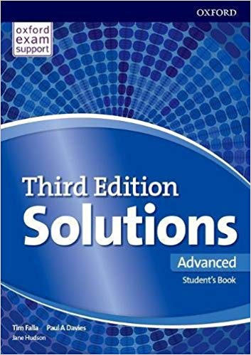 Solutions Third Edition Advanced Student's Book - купить с доставкой по выгодным ценам в ...