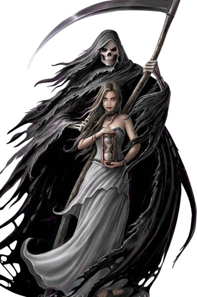 Термонаклейка на любой вид текстиля (DTF) смерть с косой, страшилка, ужас. купить на OZON по ...