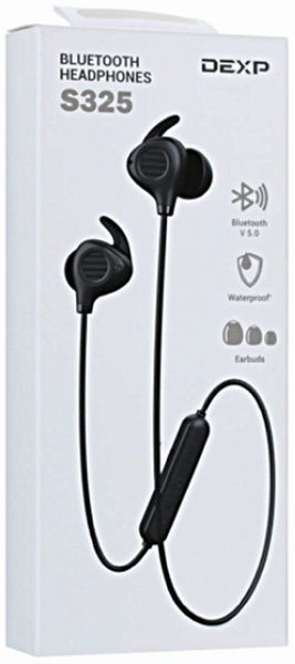 Наушники Внутриканальные DEXP Bluetooth гарнитура/стерео/блютуз/с микрофоном/для телефона ...