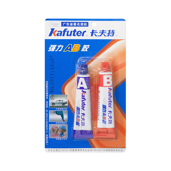 Клей строительный двухкомпонентный Kafuter AB - 16g холодная сварка ...